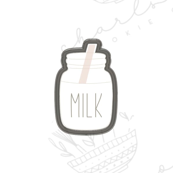 Milk Jar - Etsy