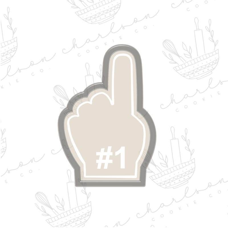 Number 1 Foam Finger - Etsy