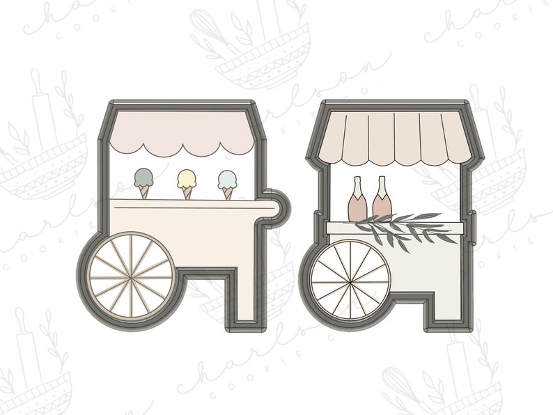 Cart Cookie Cutter - Etsy