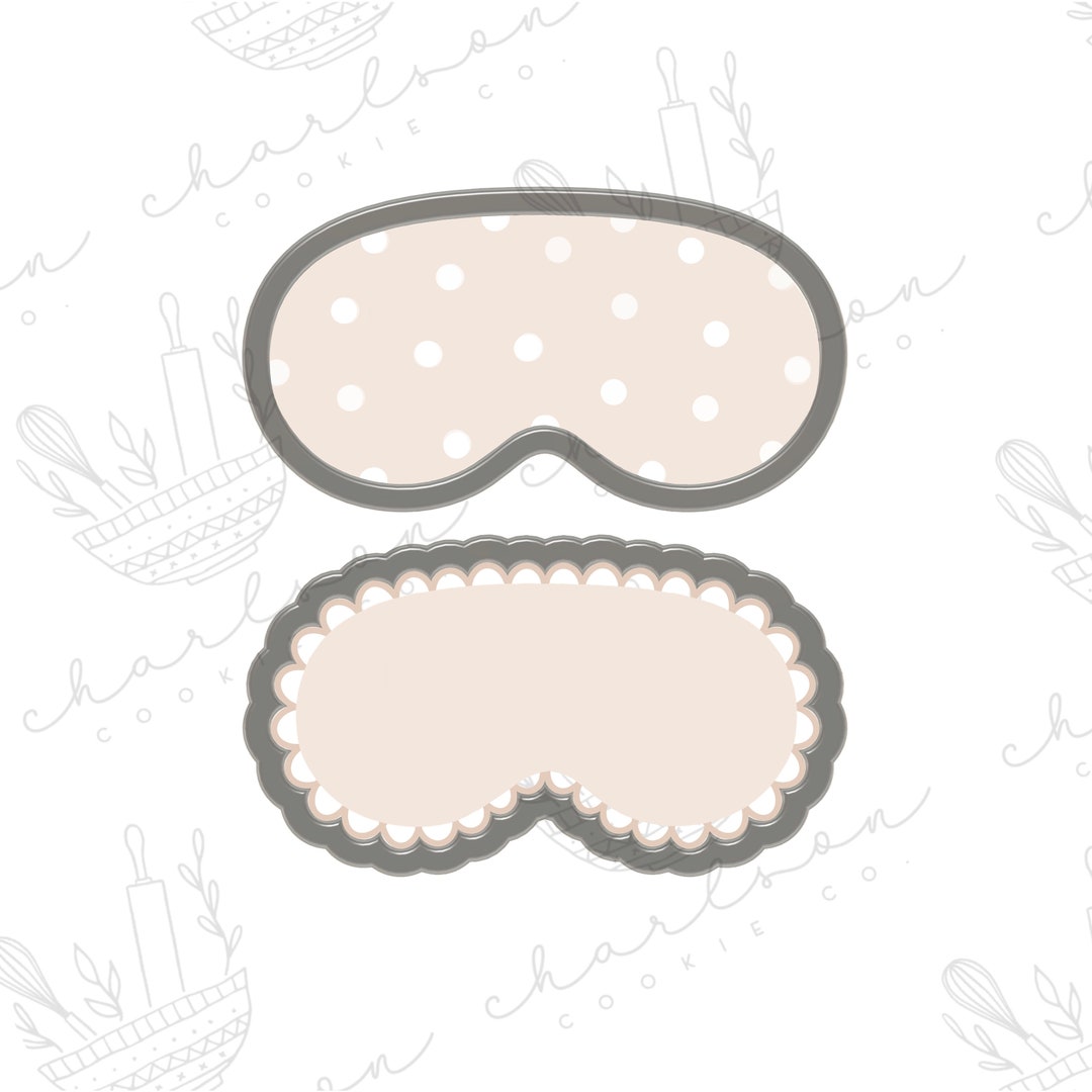 Eye Mask Cookie Cutter - Etsy