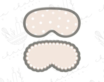 Eye Mask Cookie Cutter - Etsy