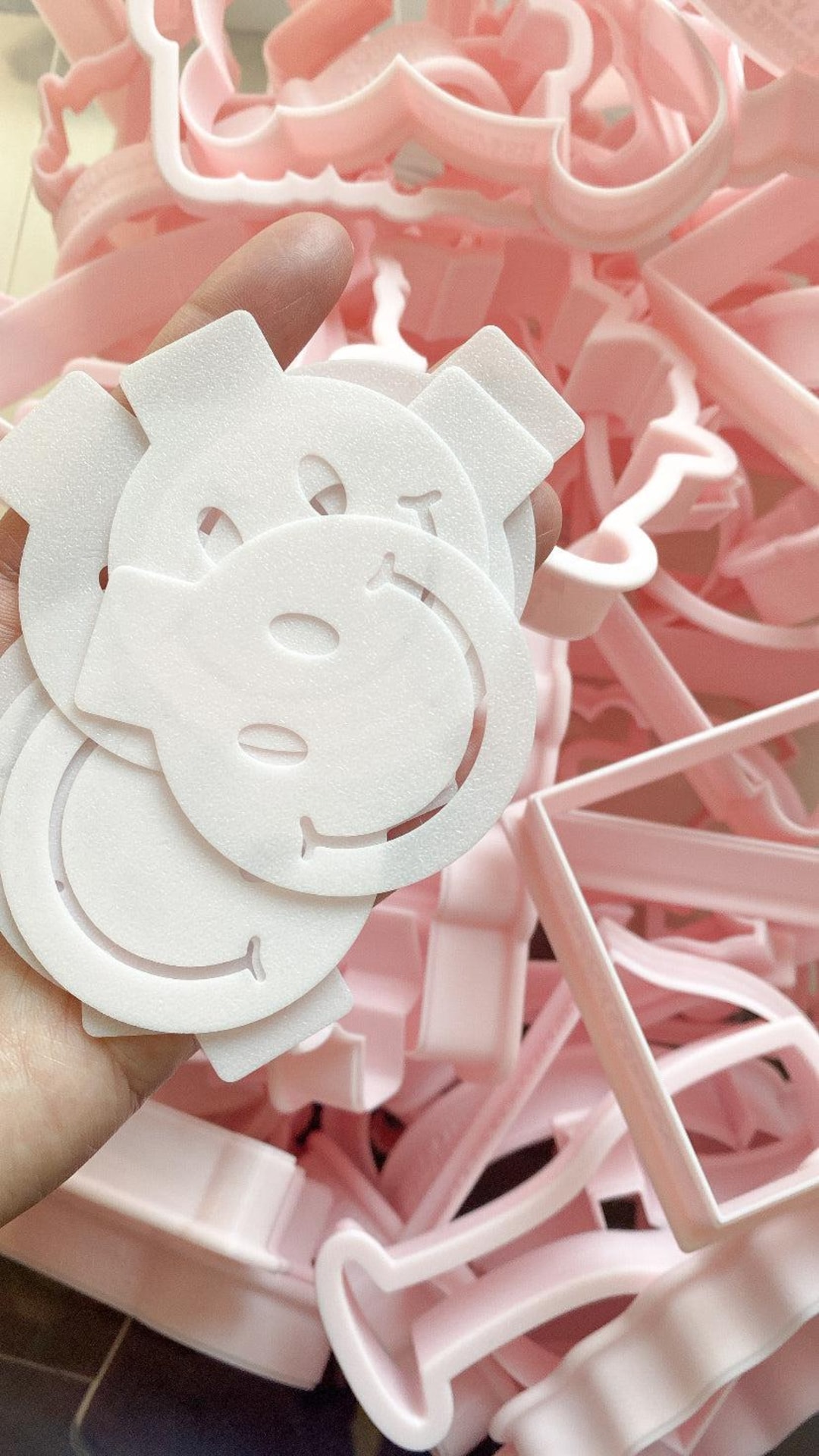 Happy Face Stencil (3D Printed) - Etsy