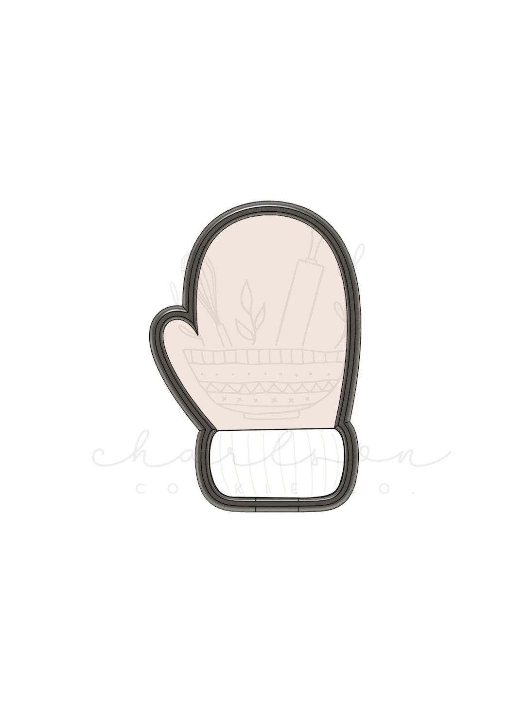 Mitten Cookie Cutter - Etsy