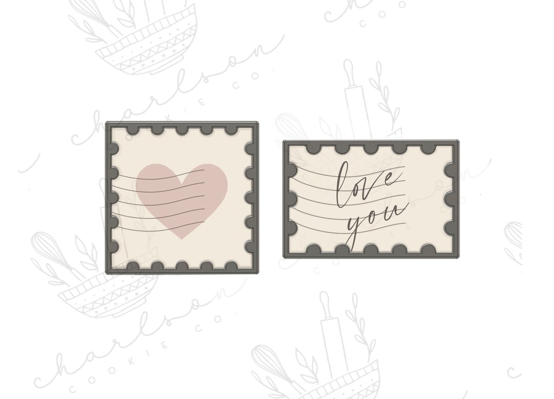 Stamp / Postage Cookie Cutter - Etsy