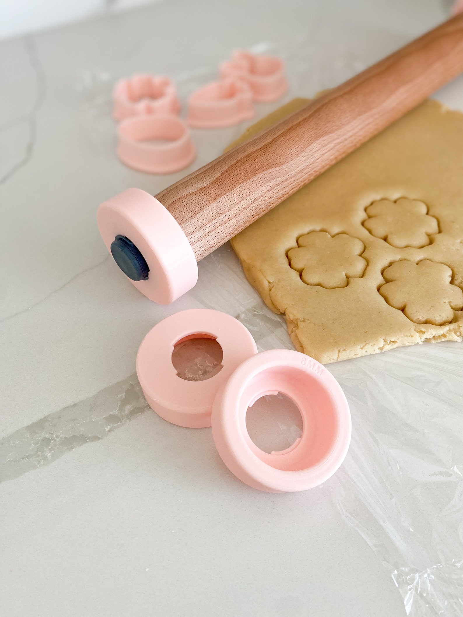 Rolling Pin Guide Set No. 2 / Compatible With Joseph Joseph Rolling Pin ...