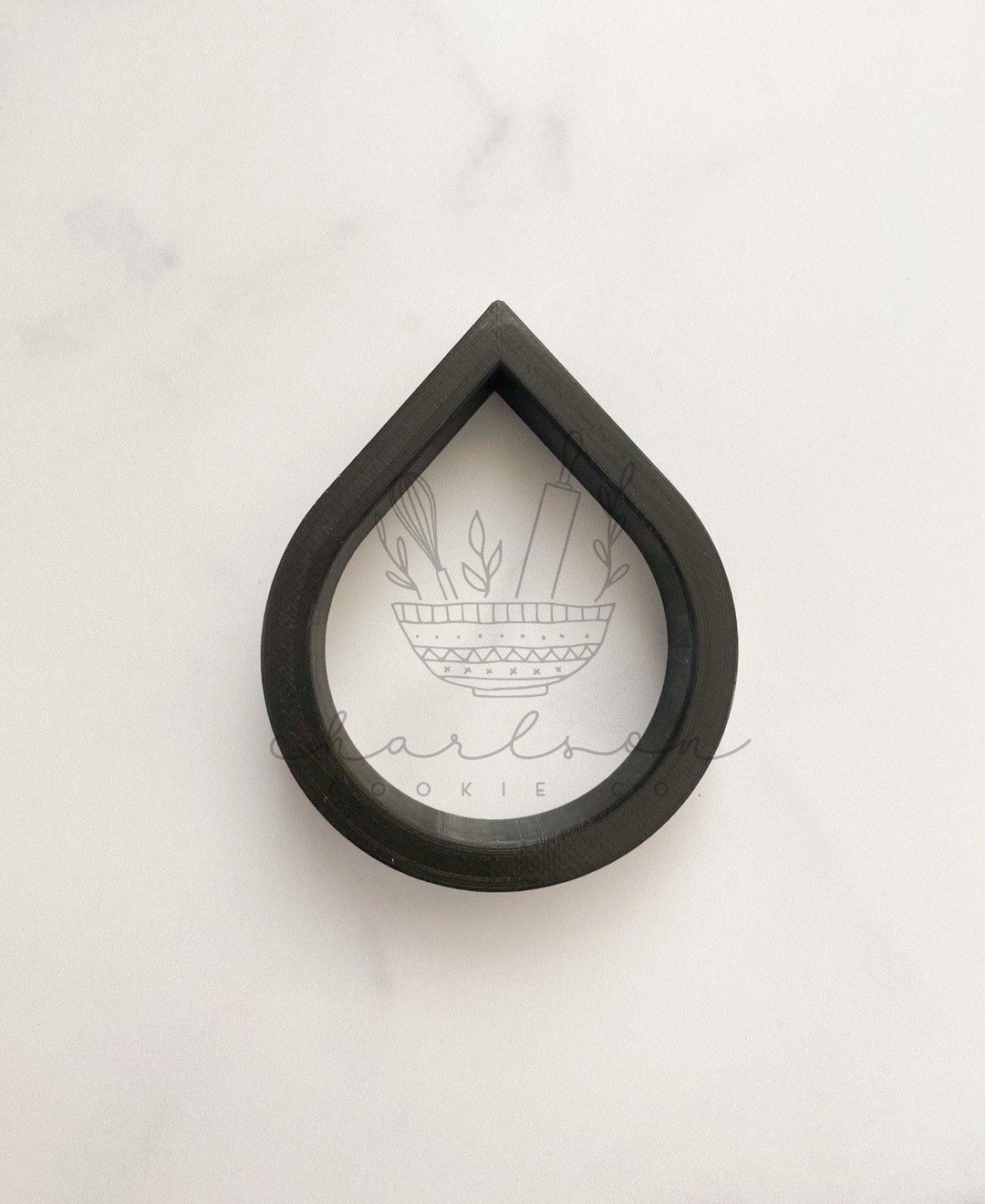 Tear Drop Cookie Cutter - Etsy