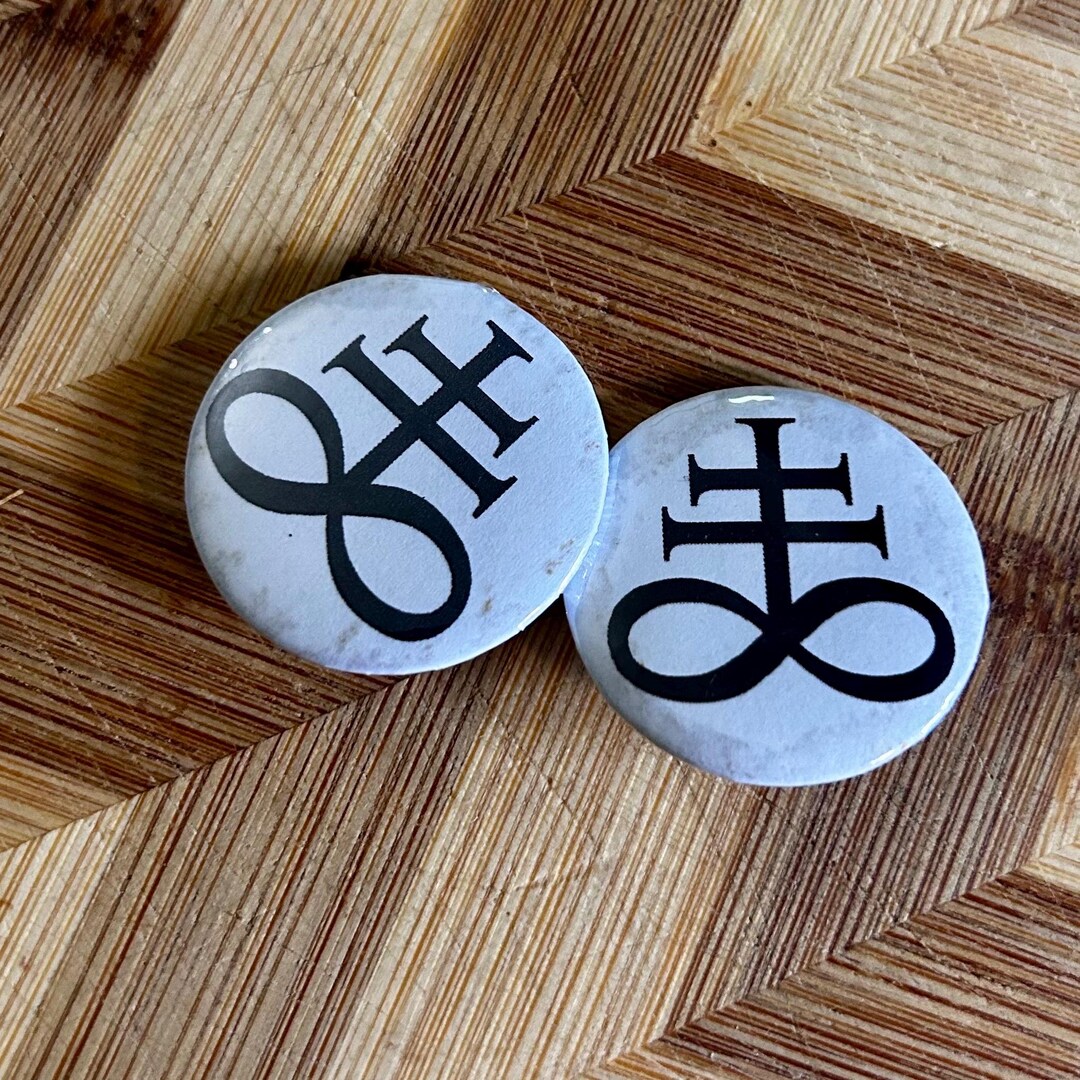 The Leviathan Cross Button - Etsy