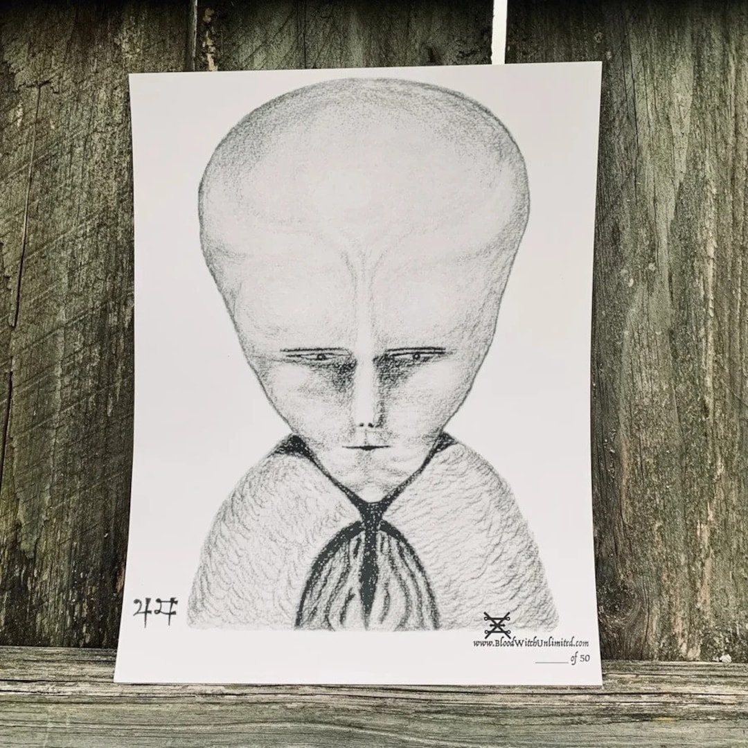 Aleister Crowley's Lam Print 8.5" X 10" - Etsy