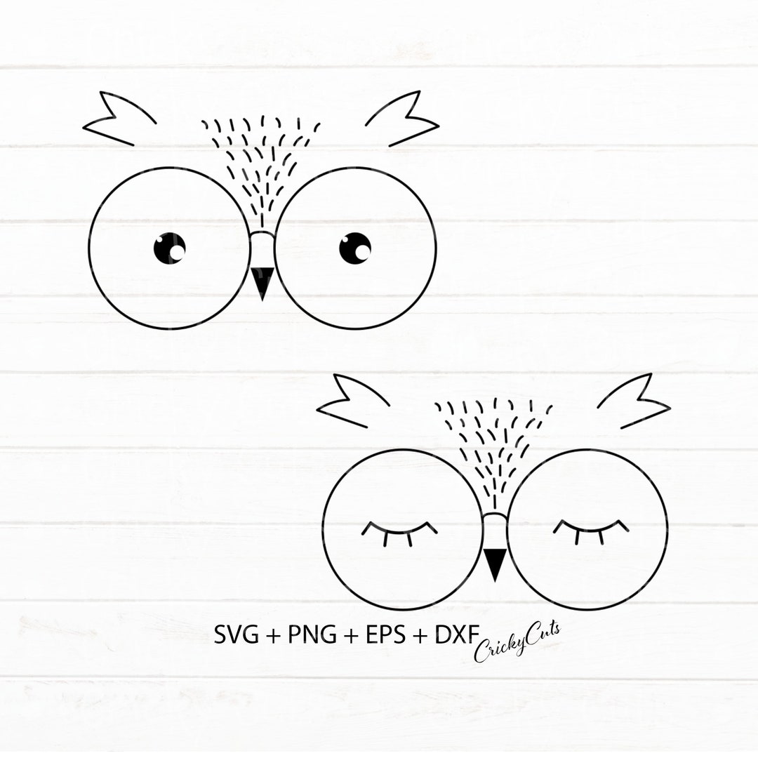 Owl Svg Owl Head Svg Owl Face Svg Owl Bundle Svg Woodland - Etsy UK