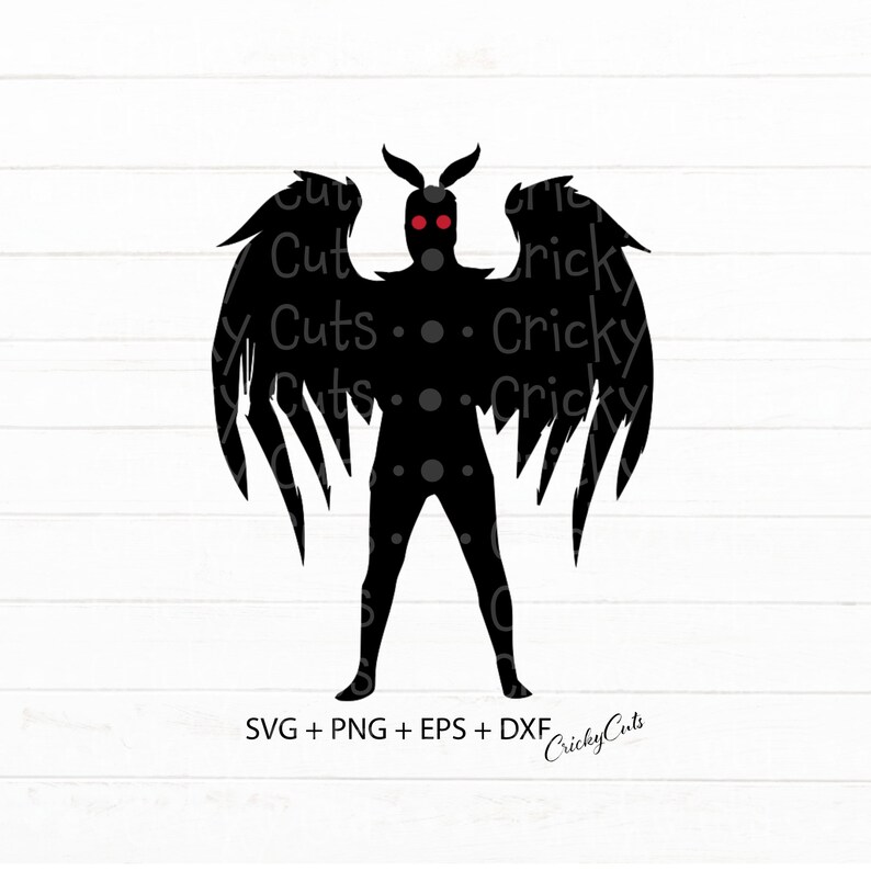 Mothman Svg Legend of Mothman Svg Mothman Bundle Svg - Etsy Ireland
