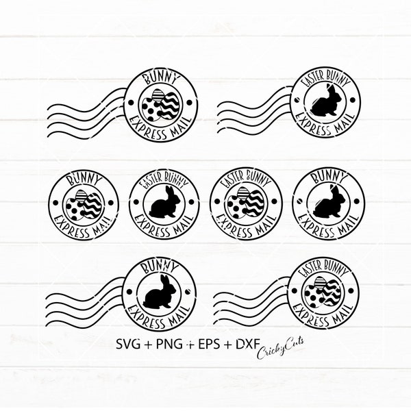 Easter Bunny Stamp - Etsy