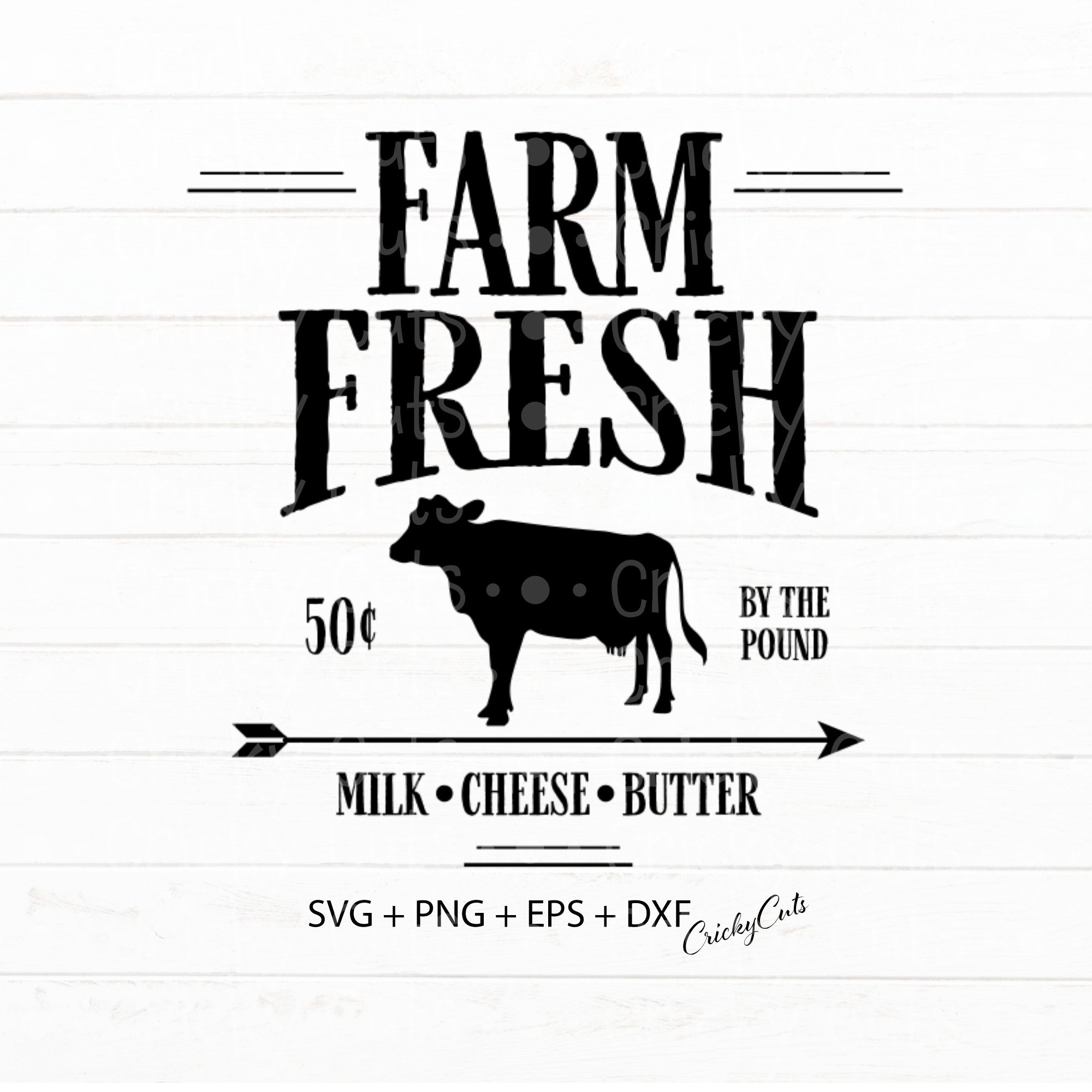 Farm Fresh Milk Svg Farm Fresh Svg Rustic Farmhouse Sign - Etsy Australia