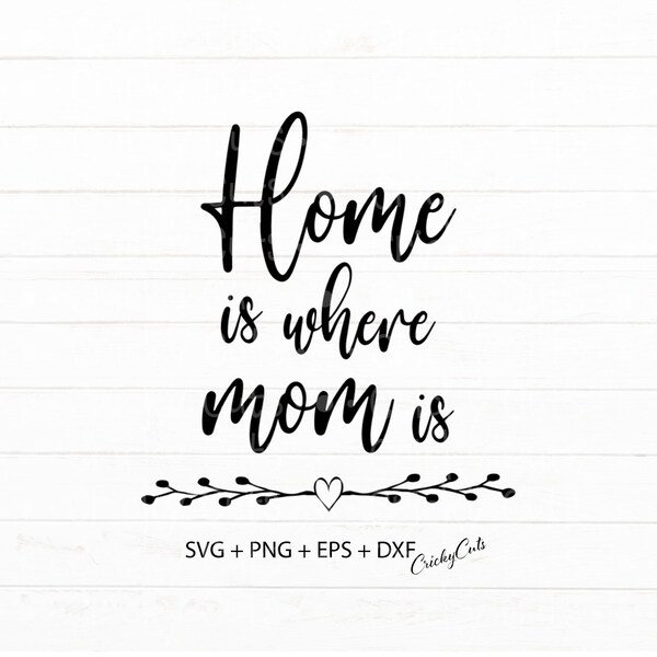 Home is Where Mom Is - Etsy