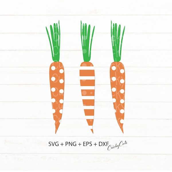 Carrot Cut File - Etsy
