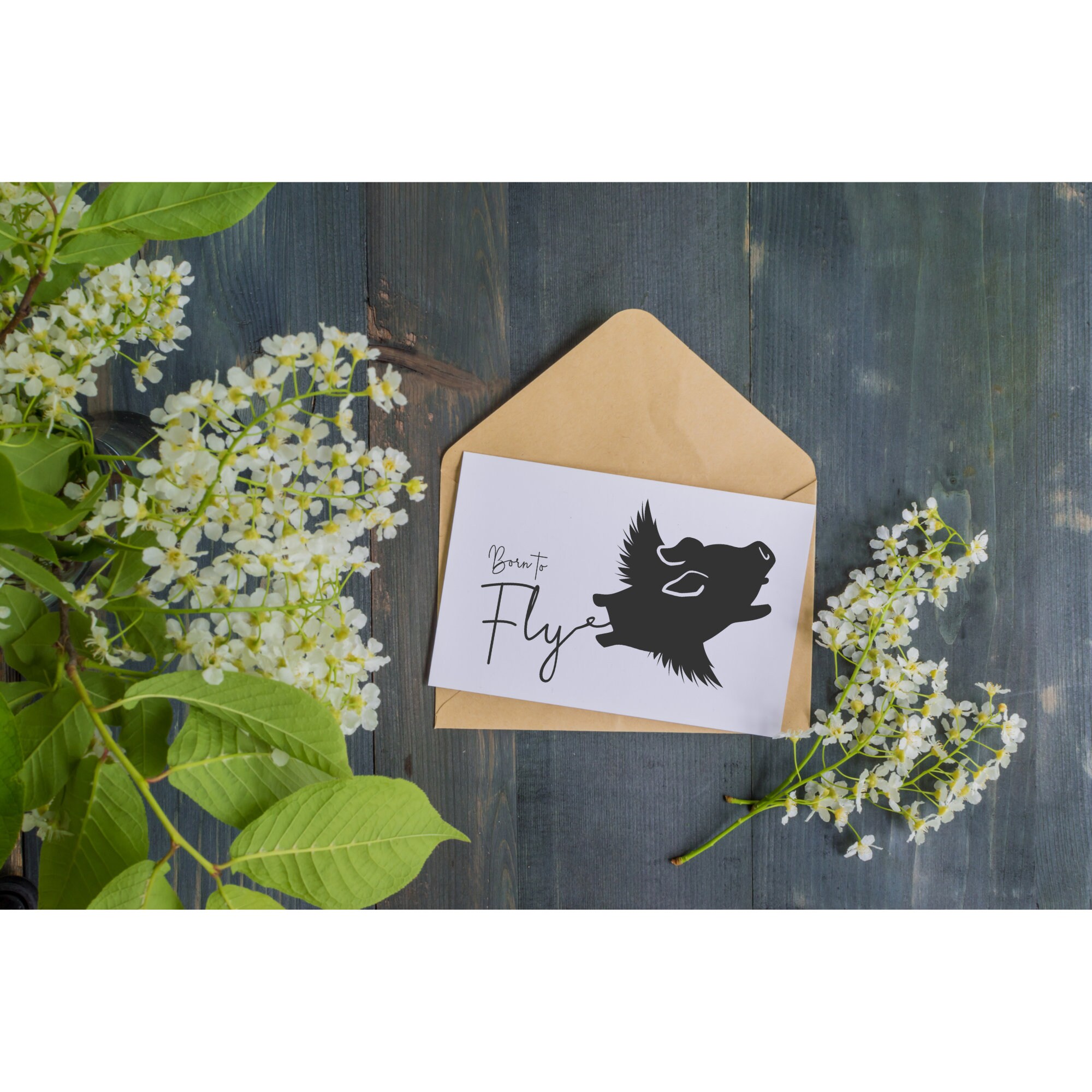 When Pigs Fly Cut File Born to Fly Svg Flying Pig Svg Pig - Etsy Australia