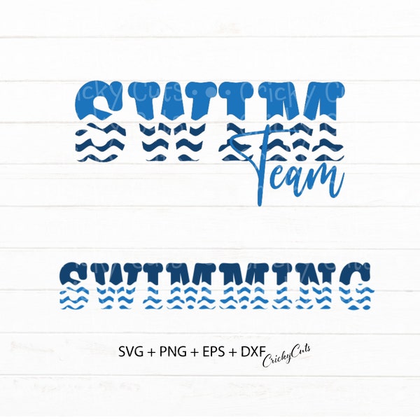 Swim Svg - Etsy