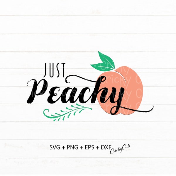 Georgia Peach Svg - Etsy