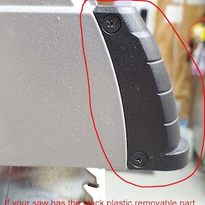 Kerf/shadow Light Accessory for Bosch 12" Miter Saw Model GCM12SD (gen ...