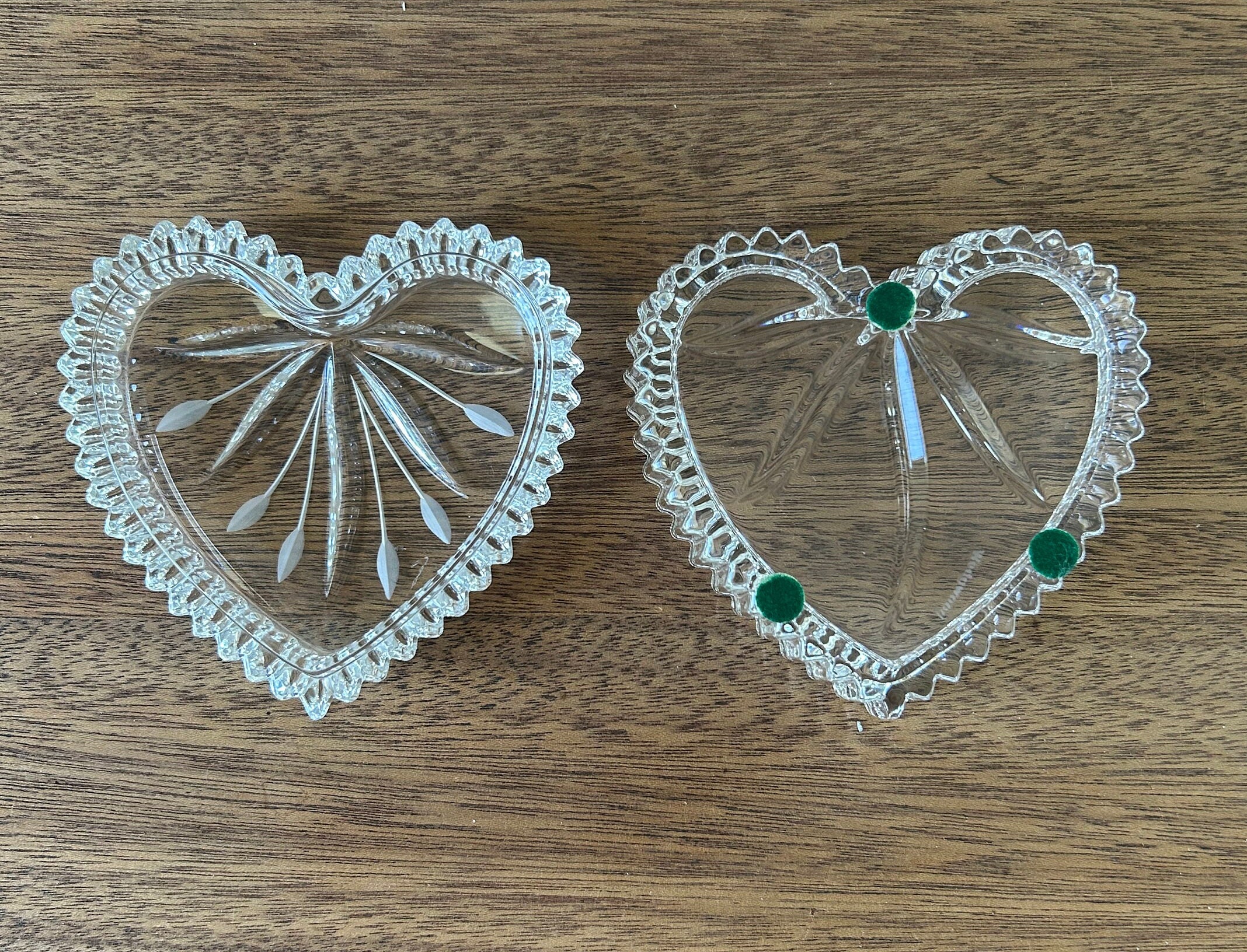 Wedgewood Heart Shaped Lead Crystal Trinket/keepsake Jewelry - Etsy