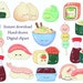 Kawaii Sushi Png Clipart, Japanese Cuisine Cute Printable, Smiling Face ...