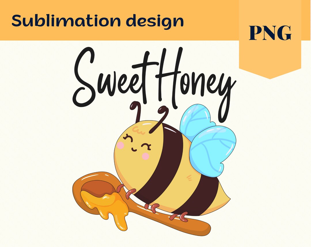 Cute Kawaii Bee Png Clipart, Funny Animals, Lovely Printable ...