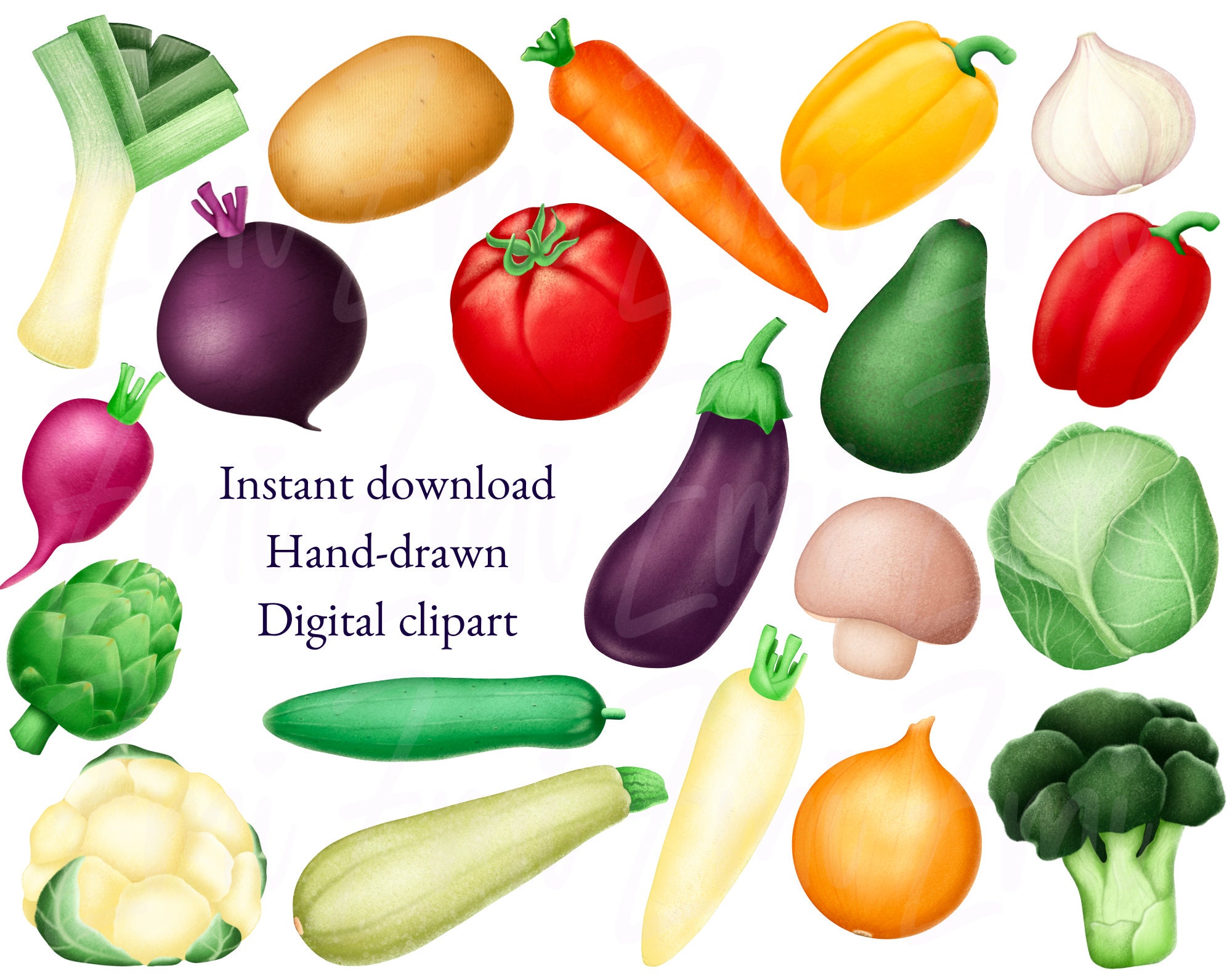 Garden Vegetables Farm Clipart, Vegan Healthy Food PNG, Tomato, Carrot ...