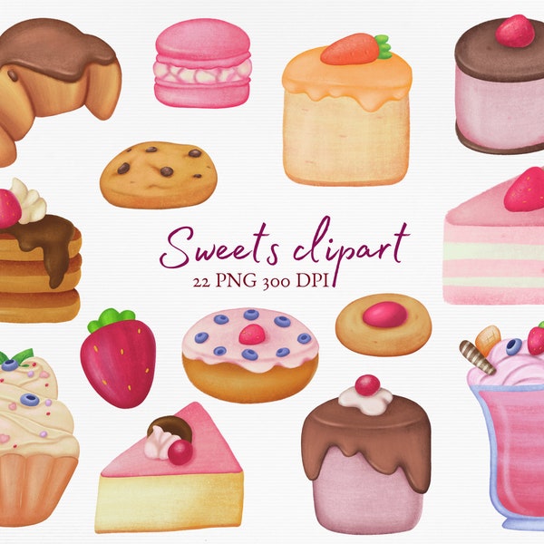 Dessert Illustration - Etsy