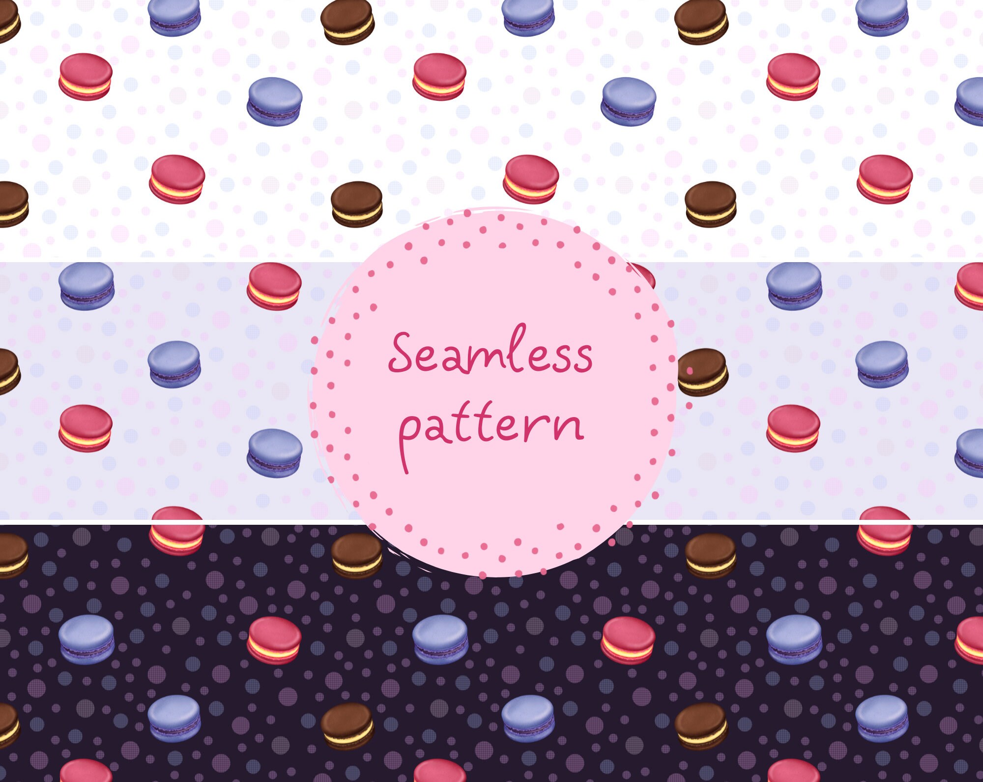 Ice Cream Digital Paper, Sweet Digital Paper, Sweet Background Instant ...