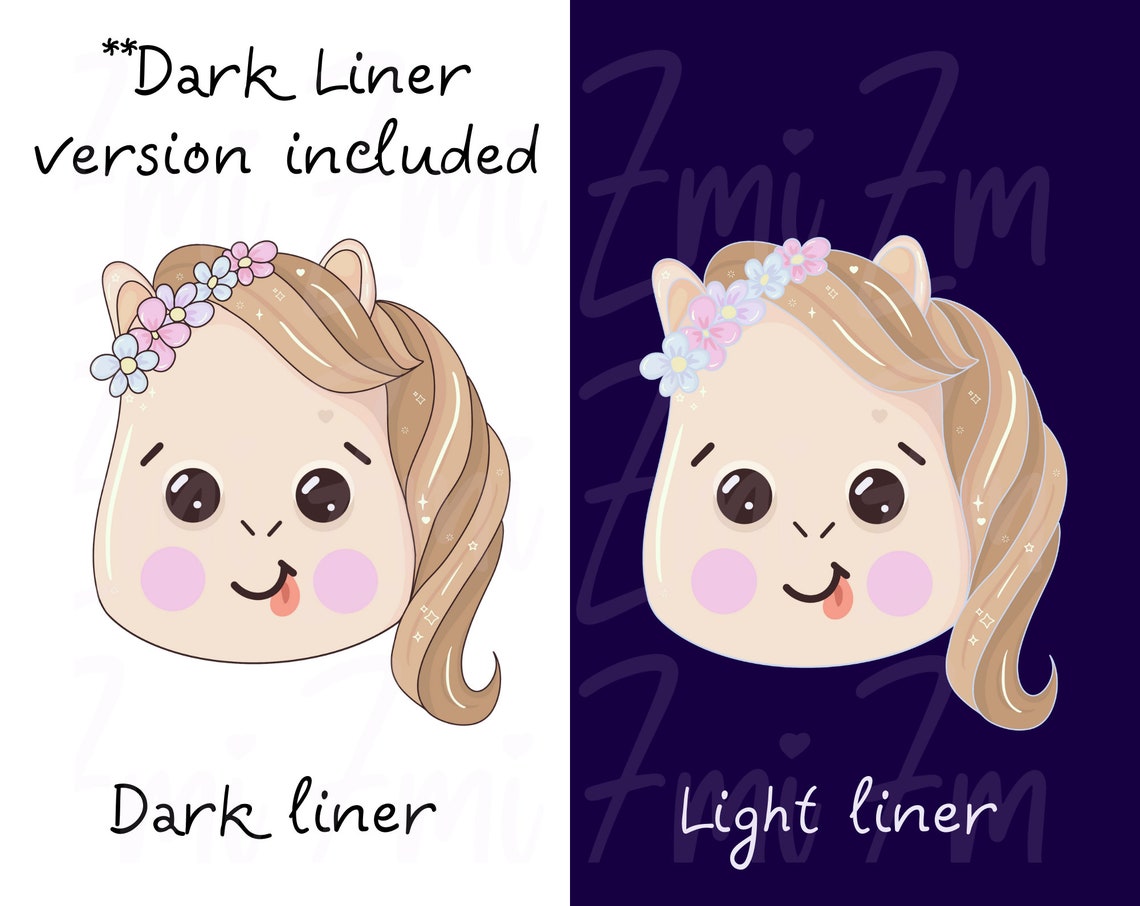 Cute Kawaii Animal Faces Clipart Png, Woodland, Farm, Wild Zoo Animals ...