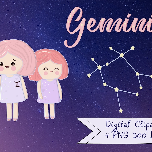 Cute Gemini Symbol - Etsy