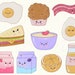 Cute Kawaii Food Clipart, Breakfast Coffee Png, Doodle Cartoon ...