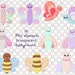 Kawaii Animal Clipart, Cute Bugs Insect Png, Butterfly, Bee, Fly ...