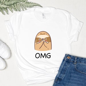 Cute Sloth Clipart Set Printable PNG Files Funny Kawaii Doodle Animal ...