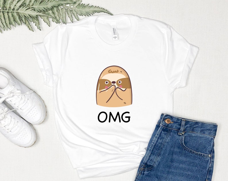 Cute Sloth Clipart Set Printable PNG Files Funny Kawaii Doodle Animal ...