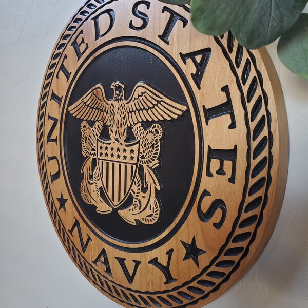 Navy Emblem - Etsy