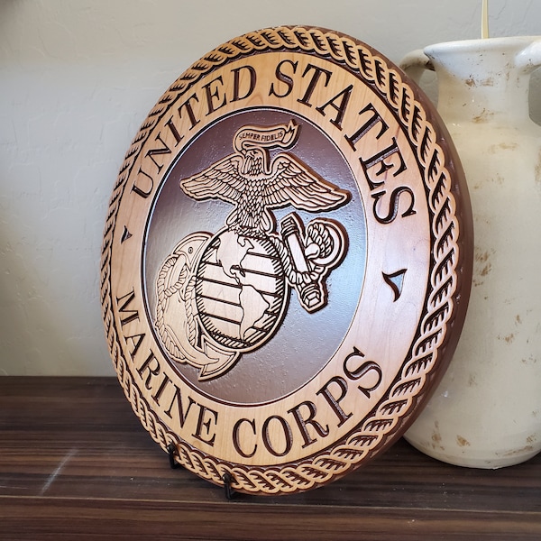 Usmc Wall Art - Etsy