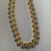 14k Gold Plated Puffy Puffed Anchor Mariner Gucci Link Chain Necklace ...