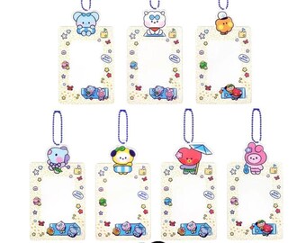 Bt21 Lanyard With Id Card Holder - Etsy