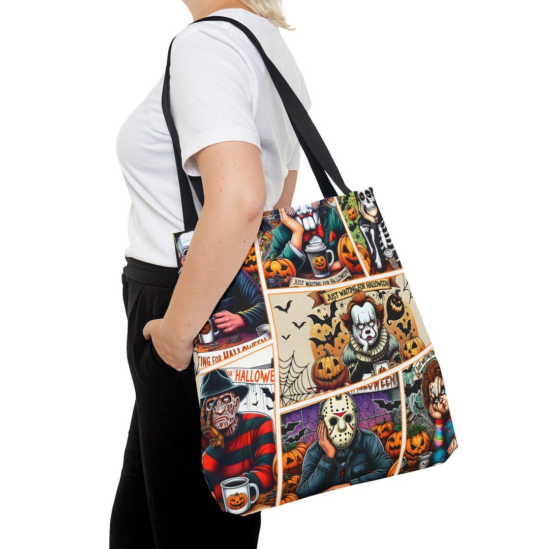 Horror Movie Tote Bag, Scary Movie Tote Bag, Halloween Tote Bag ...