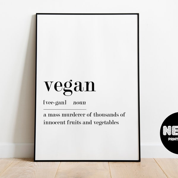 Vegan Decor - Etsy