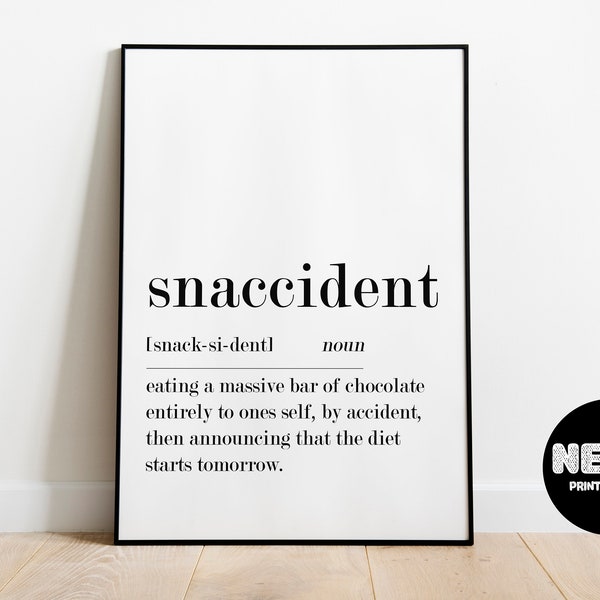 Funny Snack Food Signs - Etsy