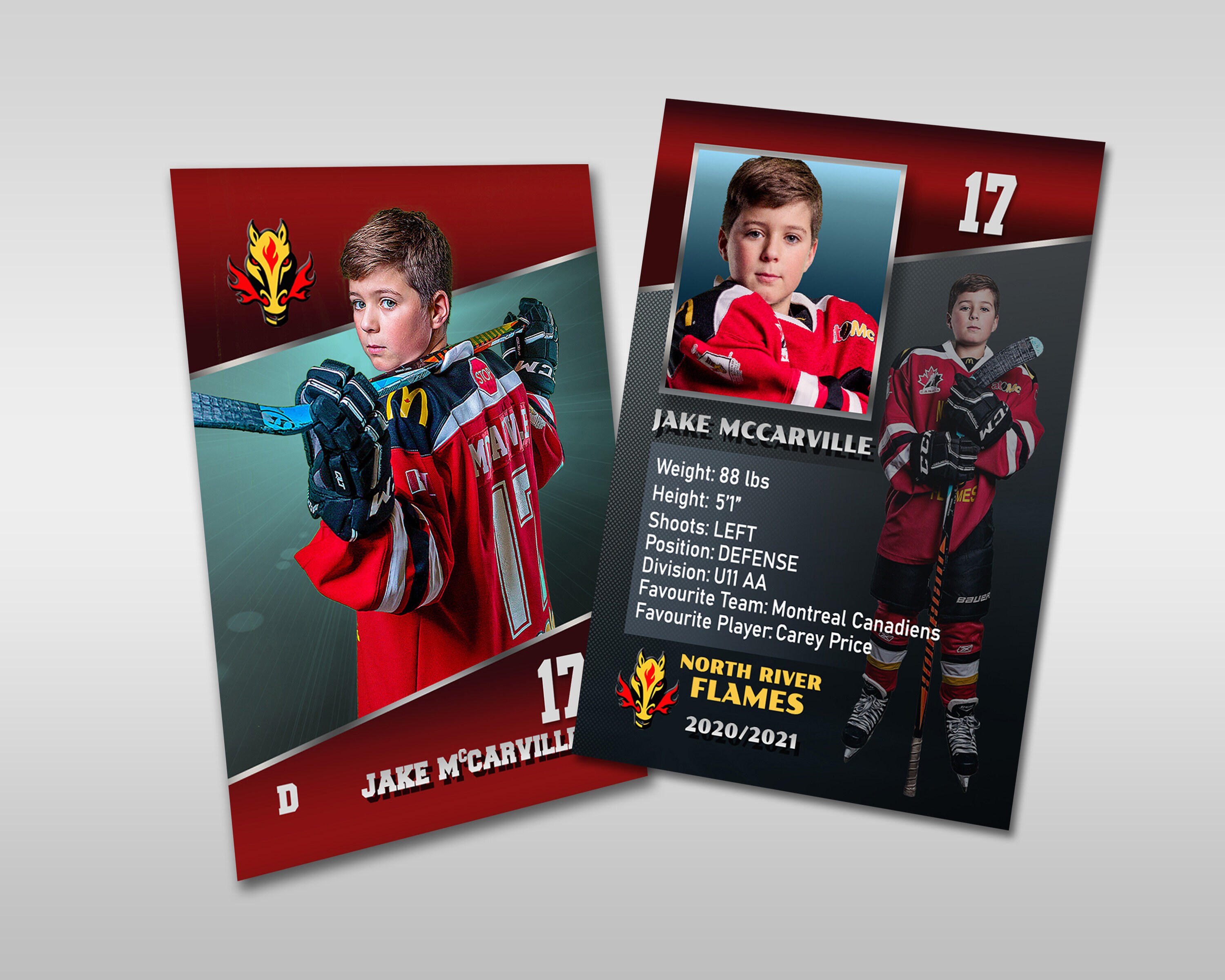 INSTANT DOWNLOAD Trading Card Sports Composite Classic Custom Hockey ...
