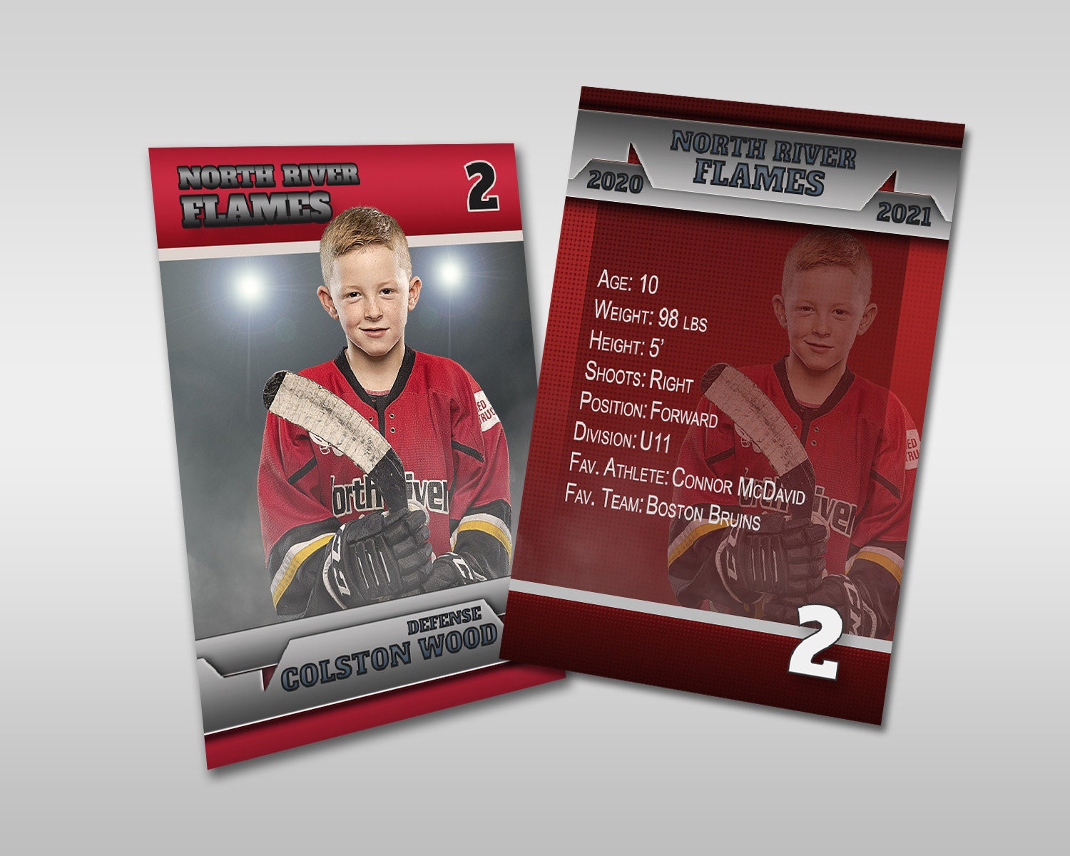 INSTANT DOWNLOAD Trading Card Sports Composite Classic Custom Hockey ...