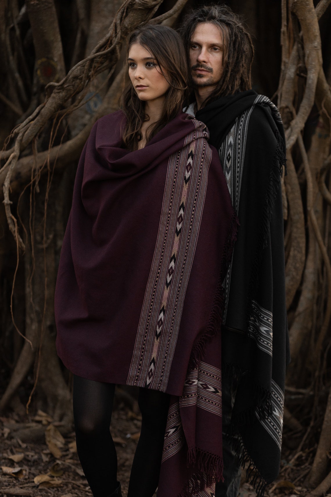 Handwoven Cassis Merino Wool Shawl From the Himalayas Kullu Valley ...