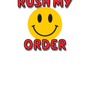 RUSH MY ORDER! - Etsy