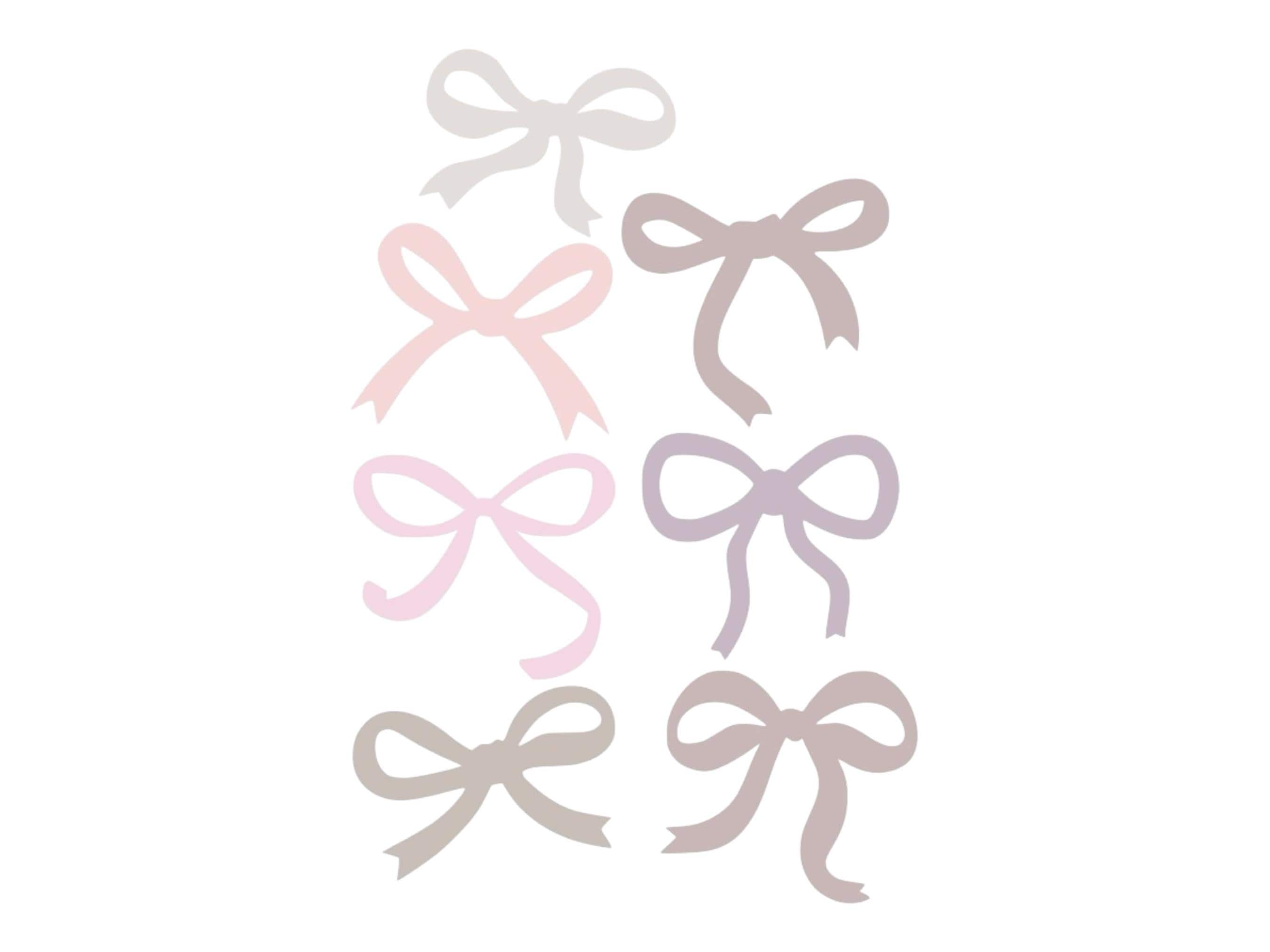 Bow SVG Laser Cut File: 7 Bows Glowforge Ready (digital Download) - Etsy