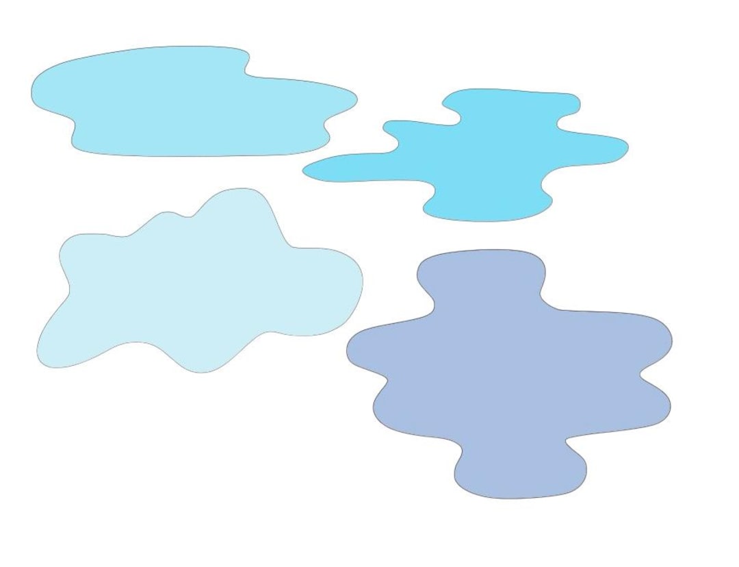 Puddle SVG | Puddle Cut Files | Digital Files for Laser | Easy Cut ...