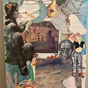 Personalized Collage Custom Portrait Handmade Self Love "be My Muse" - Etsy