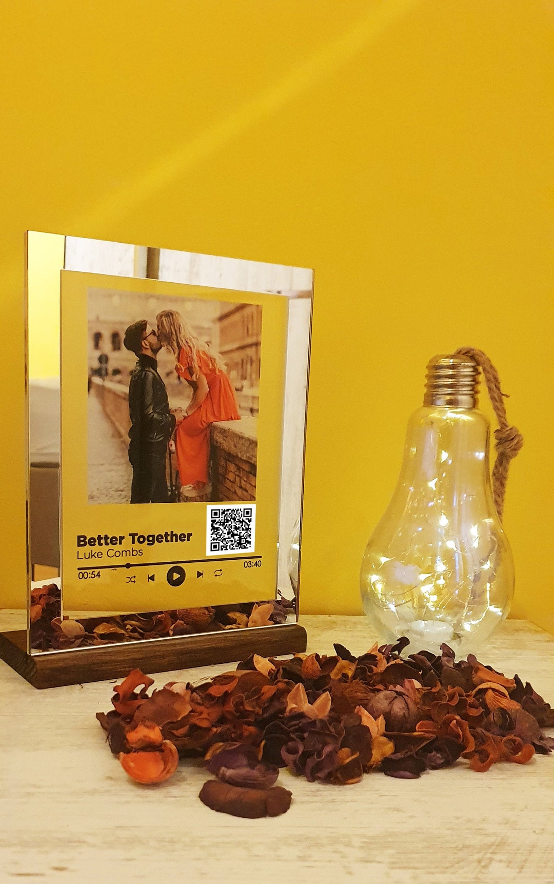 Personalized Song Plaque, Customized Gift, Music Plaque With Custom ...