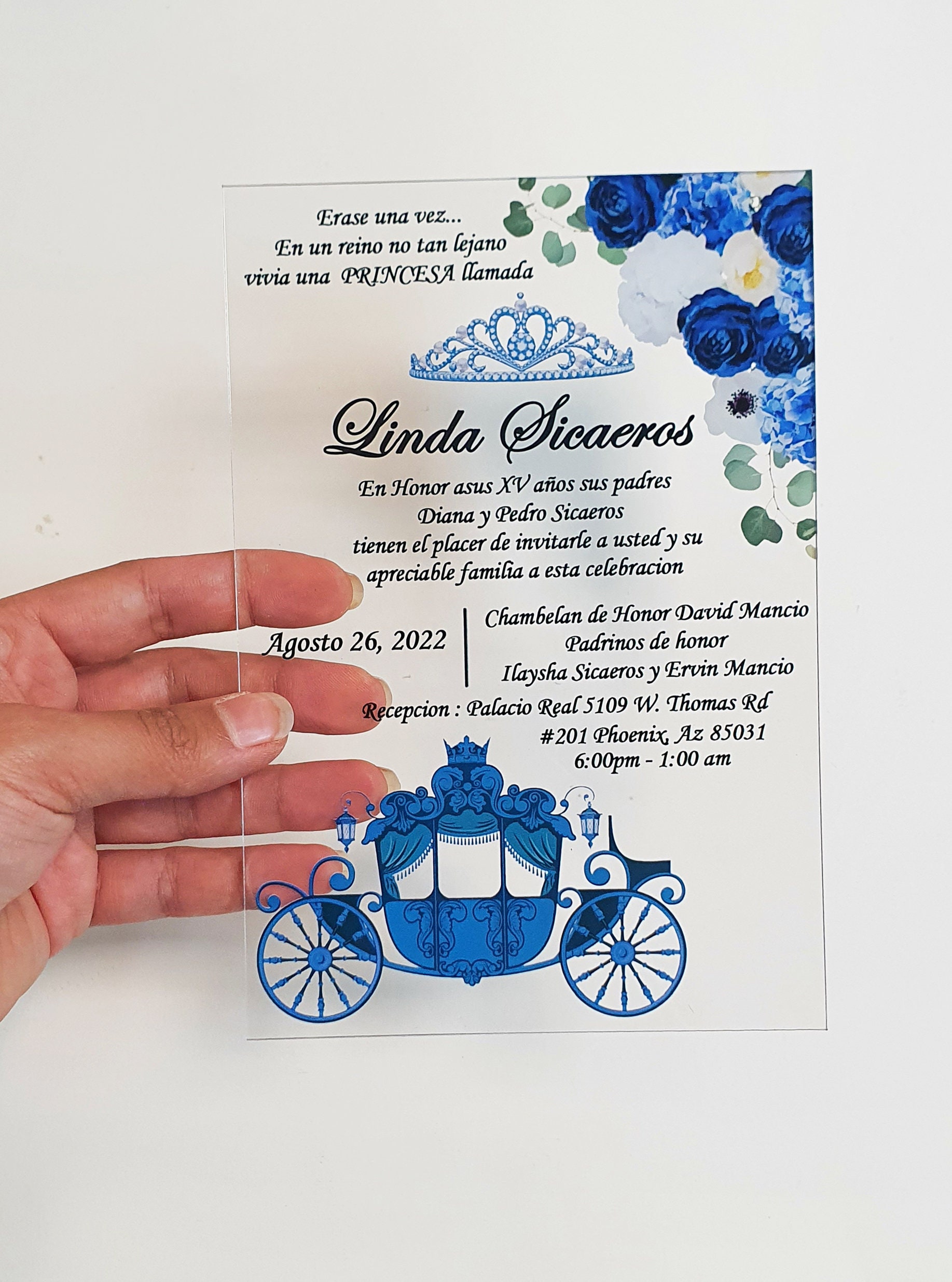 Princess Quince Invitations - Etsy